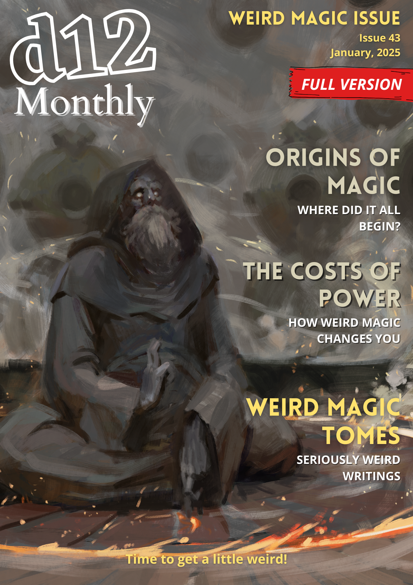 d12 Monthly - Issue 43 - Weird Magic - YUM/DM